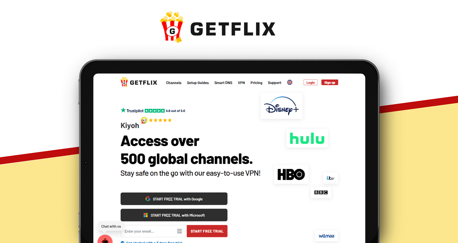 Getflix - Dealify Exclusive Lifetime Deal