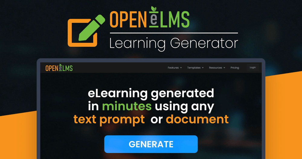 Open eLMS Learning Generator