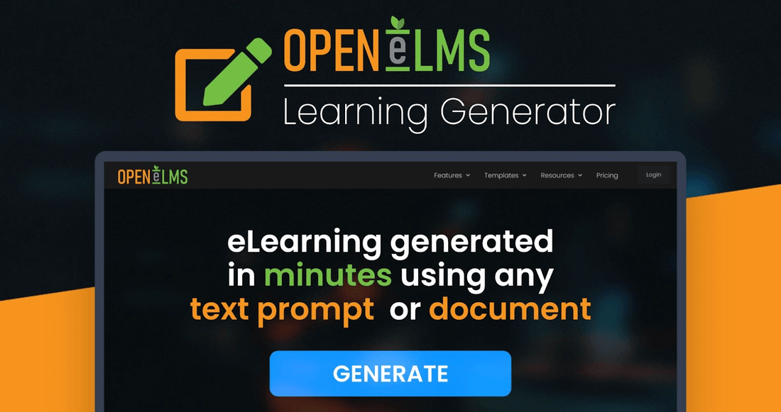 Open eLMS Learning Generator